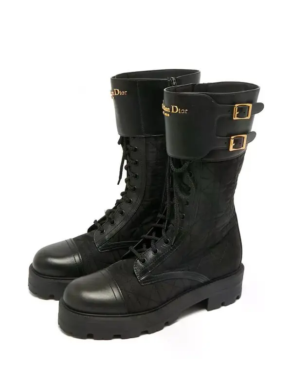 Dior D-trap Combat Boots