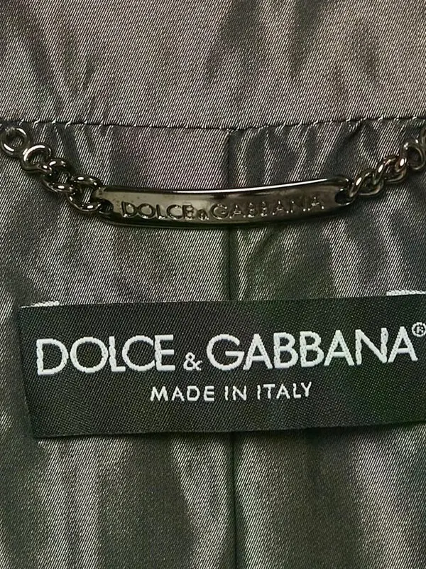 Dolce & Gabbana Double-breasted Belted Coat