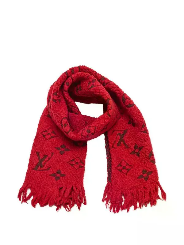 LOUIS VUITTON Logomania Monogram Scarf