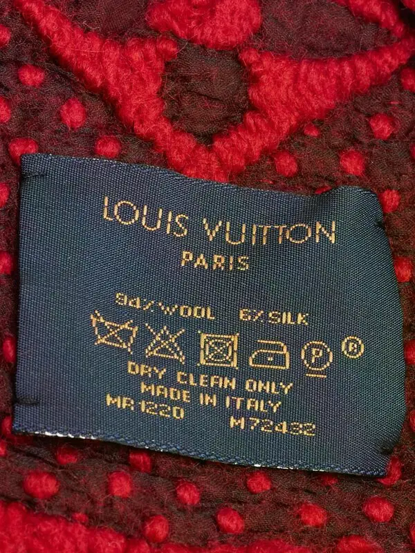 LOUIS VUITTON Logomania Monogram Scarf