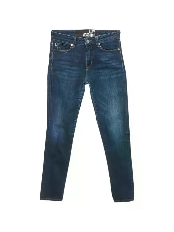 Moschino Heart-embellished Skinny Jeans