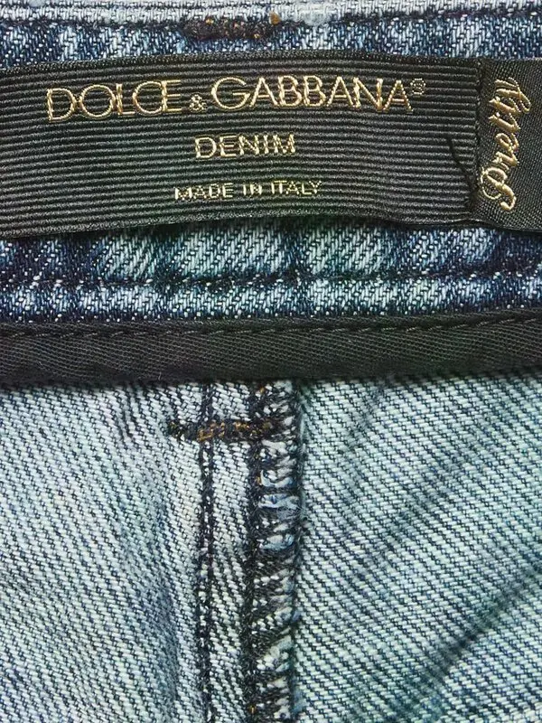 Dolce & Gabbana Whiskering-effect Jeans