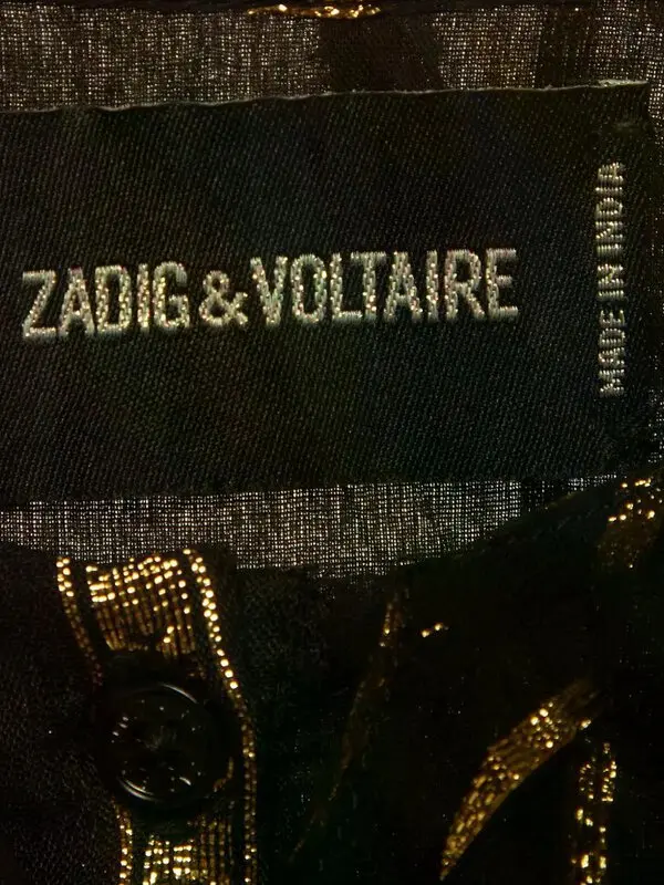 Zadig&Voltaire Ruffled Crepe Mini Dress