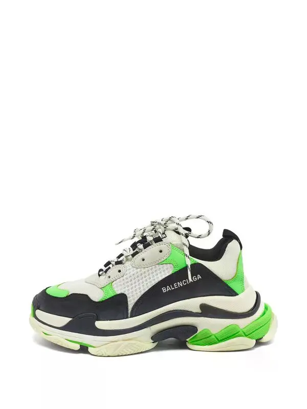 Balenciaga Triple S Low-top Sneakers - White