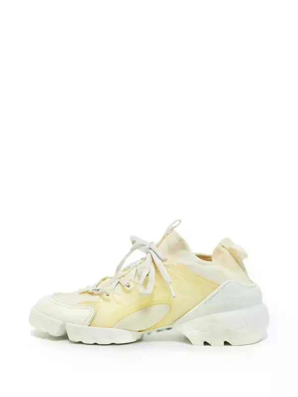 Dior D-connect Lace-up Sneakers - Neutrals