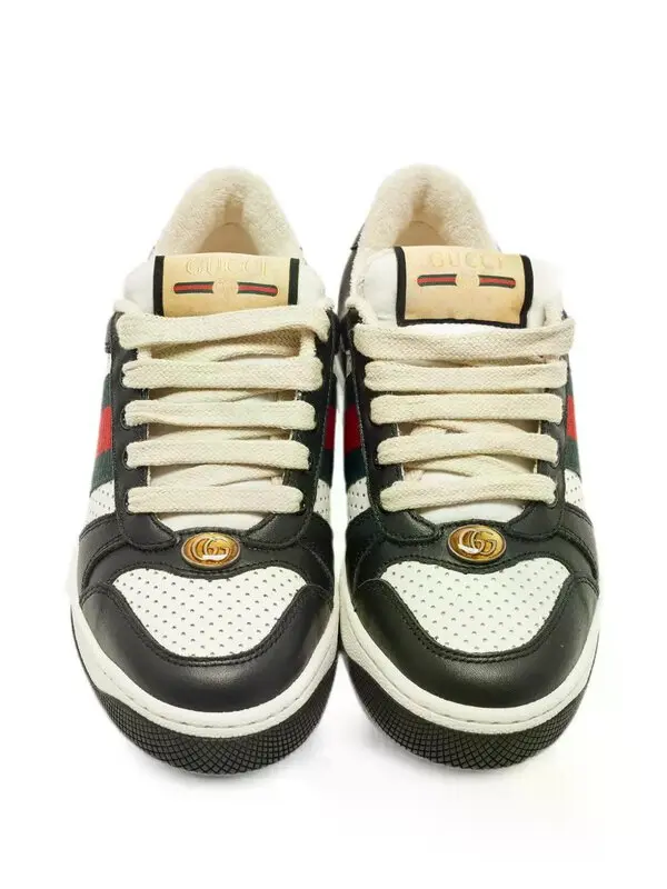 Gucci Screener Perforated Sneakers