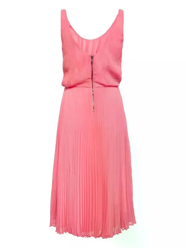 Alice + Olivia Pleated Midi Dress