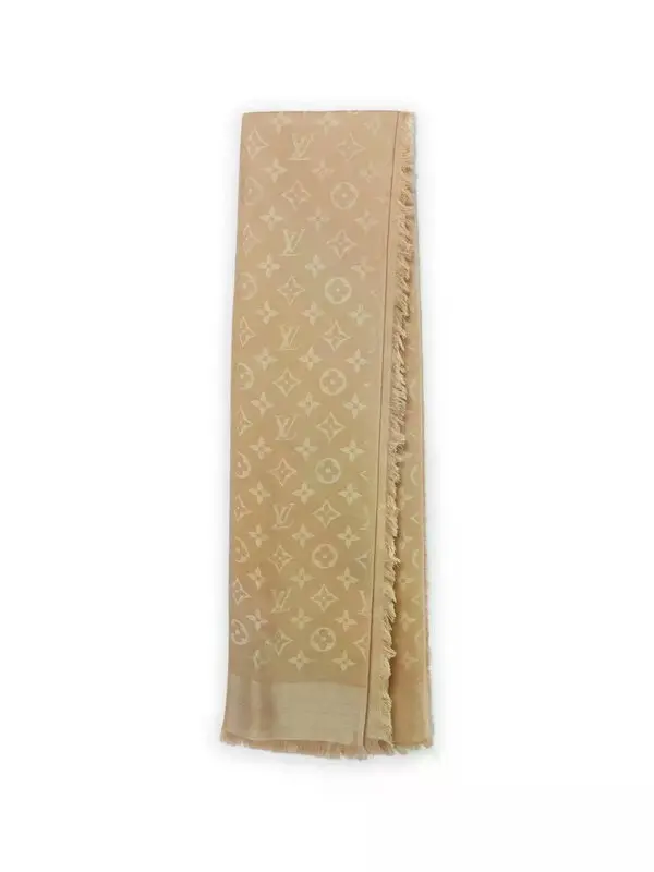 LOUIS VUITTON Monogram Shine Shawl - Neutrals
