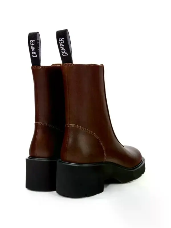 Camper Milah Zip-front Ankle Boots