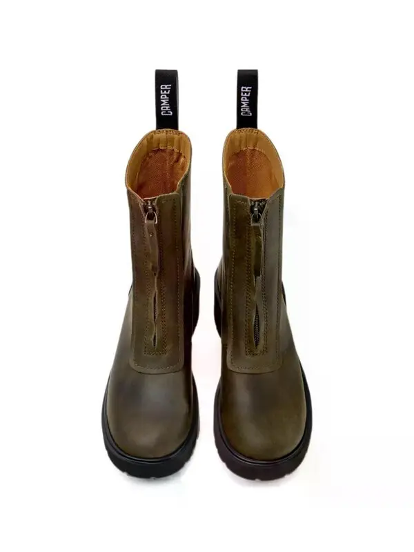 Camper Milah Zip-front Ankle Boots