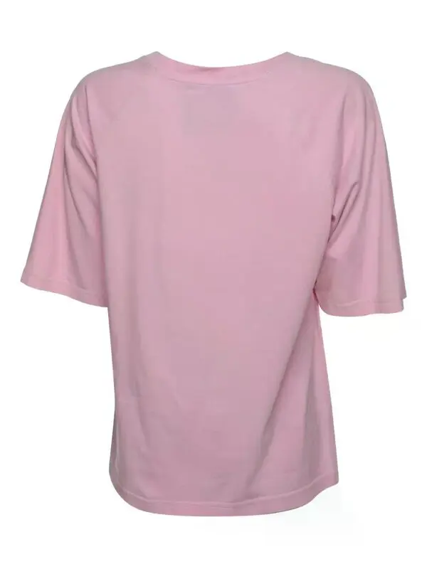 Moschino Appliqué Detail Cotton T-shirt