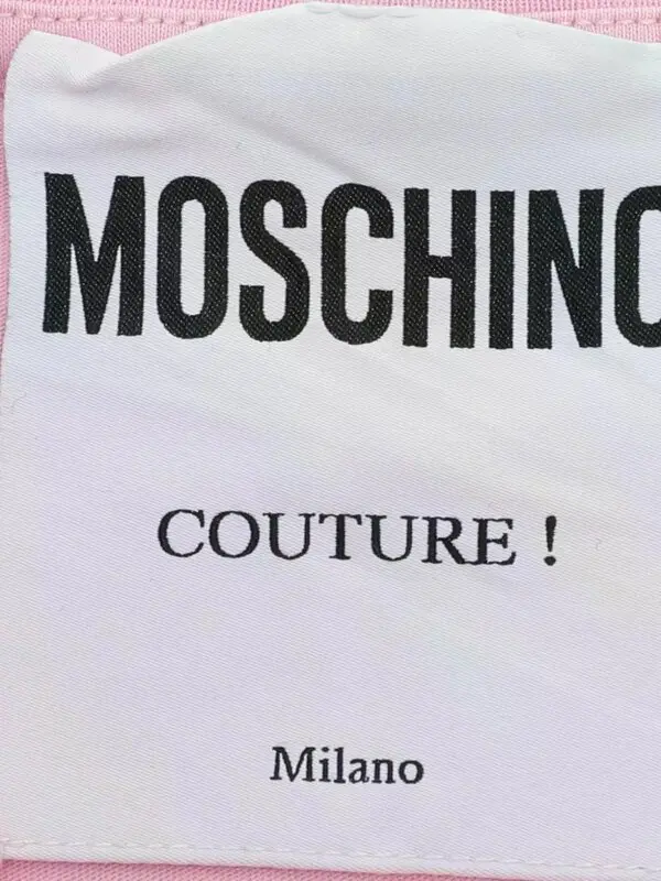 Moschino Appliqué Detail Cotton T-shirt