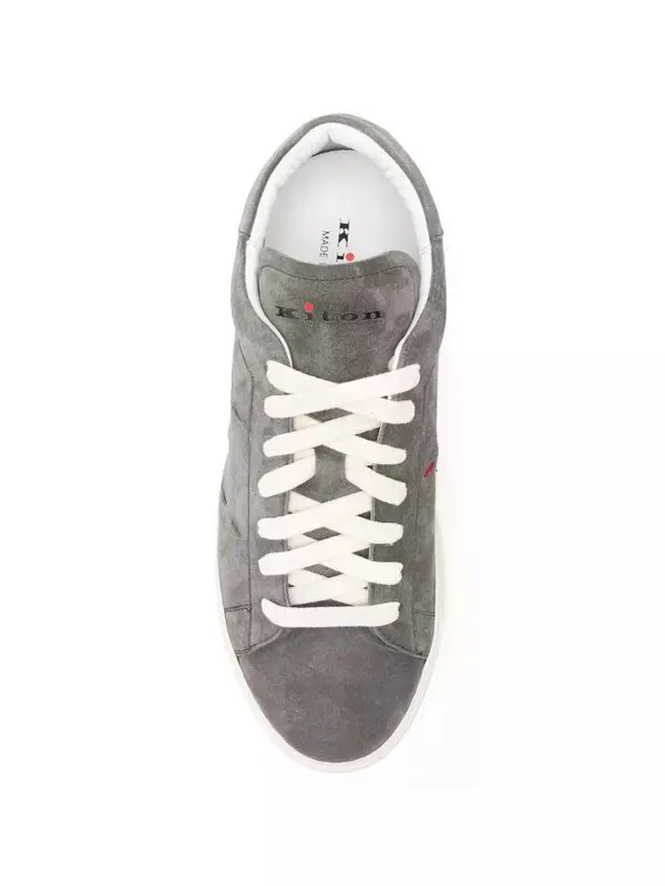 Kiton Suede Lace-up Sneakers