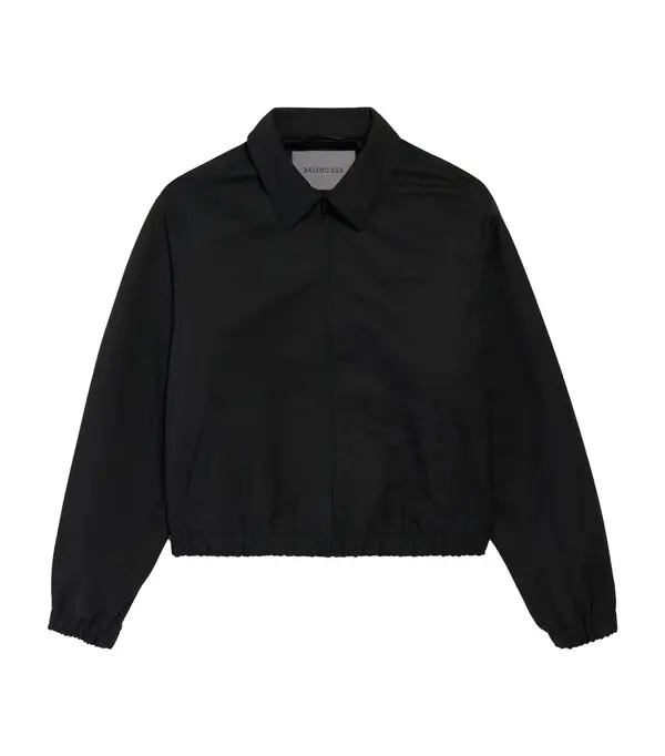 Balenciaga Blouson Bomber Jacket - Black