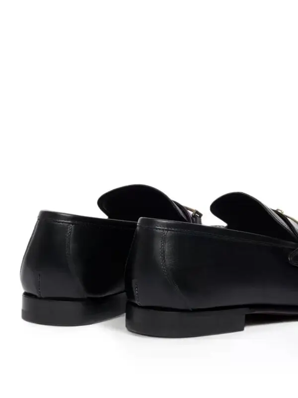 TOM FORD Gigi T-bar Leather Loafers