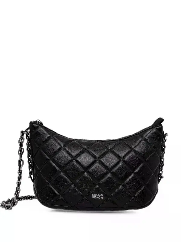 SILVIAN HEACH Quilted Chain-link Cross Body Bag - Black