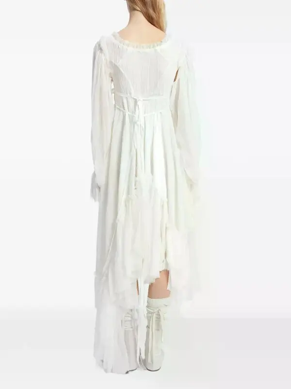 ANN DEMEULEMEESTER Giti Ruffled Asymmetric Dress