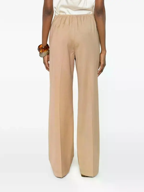 FORTE_FORTE Bead-embellished Wide-leg Trousers