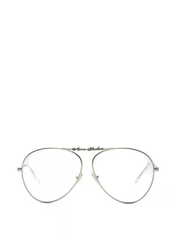 Acne Studios Logo-detail Pilot-frame Glasses
