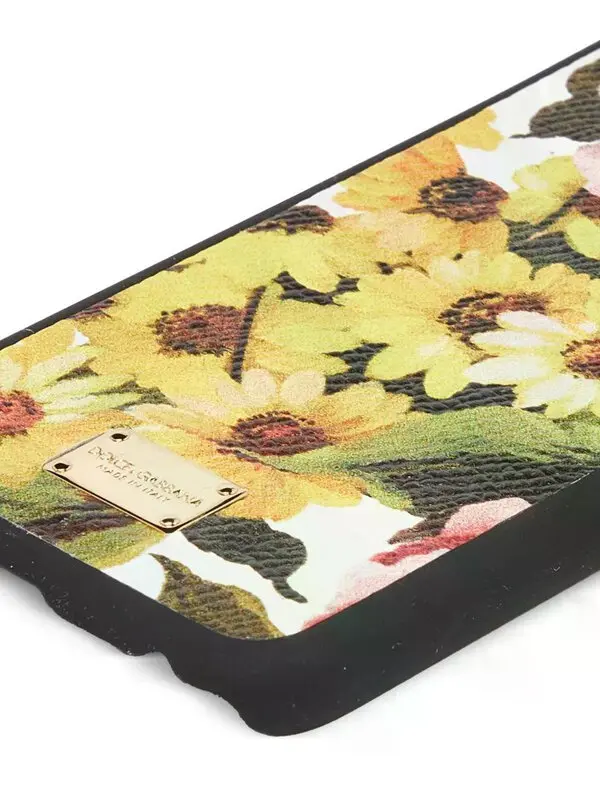 Dolce & Gabbana Floral-print Leather Iphone 6 Case