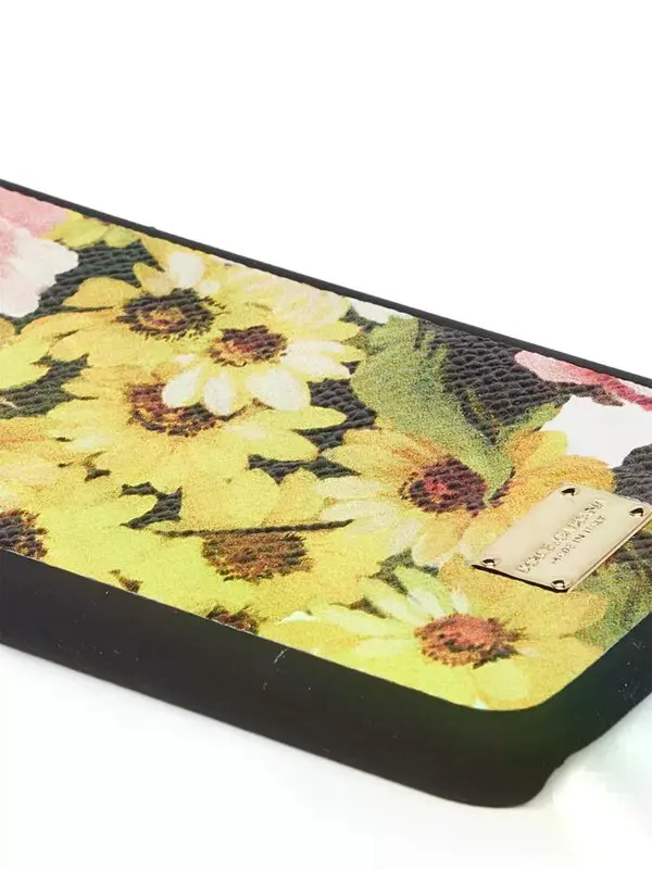 Dolce & Gabbana Floral-print Leather Iphone 6 Case