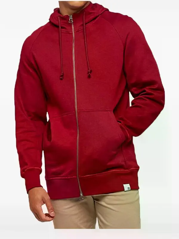 Adidas X O Zip-up Drawstring Hoodie