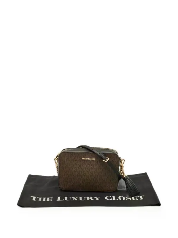 Michael Kors Jet Set Tassel Shoulder Bag - Brown