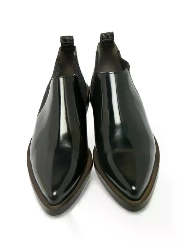 Brunello Cucinelli Pointed-toe Chelsea Boots
