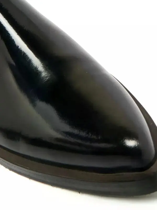 Brunello Cucinelli Leather Pointed Toe Chelsea Boots
