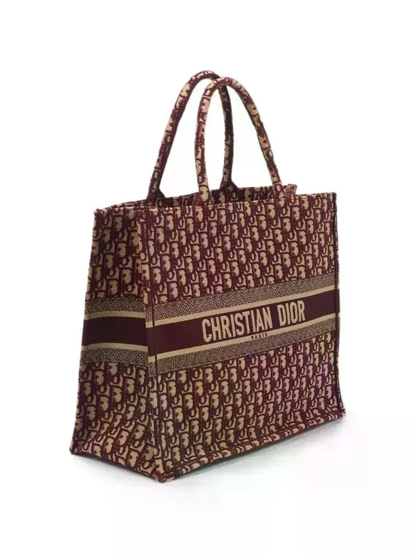 Dior 2019 Large Oblique Book Tote Bag