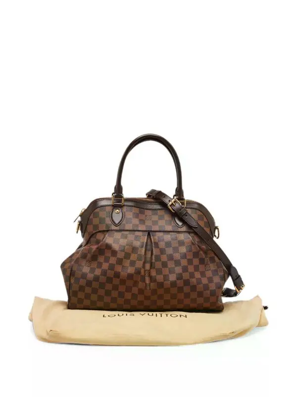 LOUIS VUITTON 2010 Gm Trevi Damier Ebene Handbag