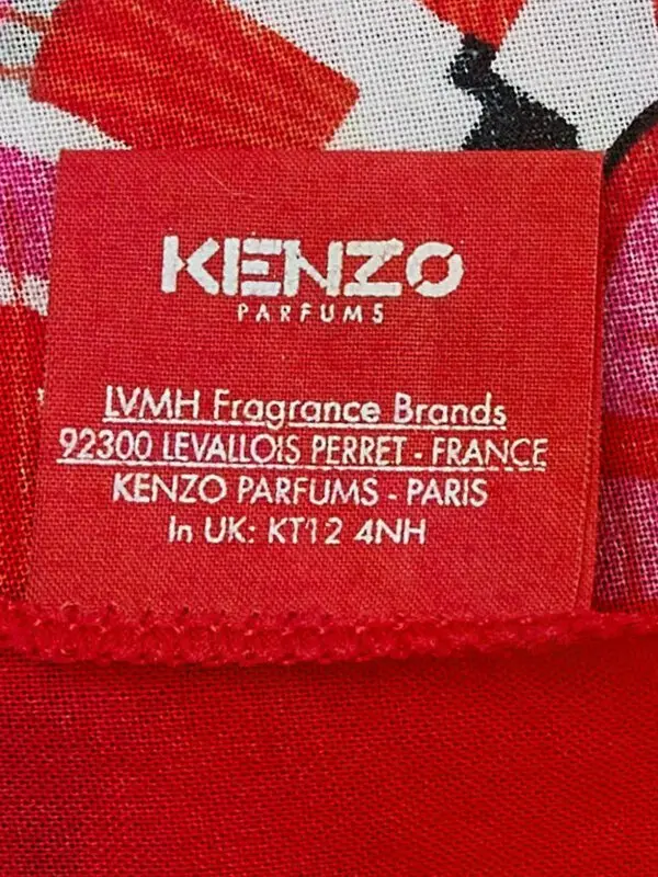 Kenzo Logo-print Square Scarf