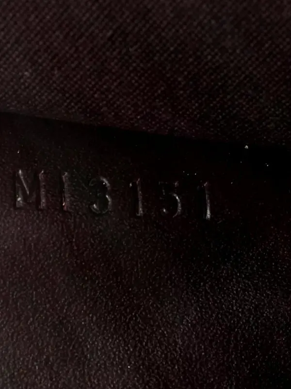 LOUIS VUITTON Monogram Vernis Robertson Clutch Bag - Brown