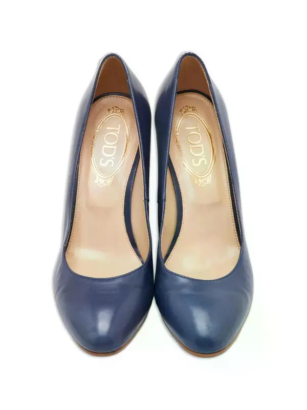 TOD'S Leather Wedge Pumps