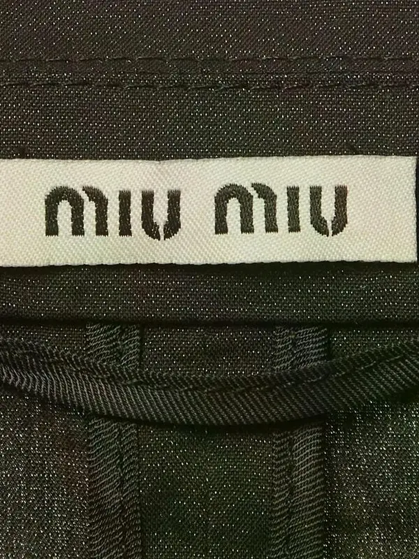 Miu Miu Metallic-finish Shirt