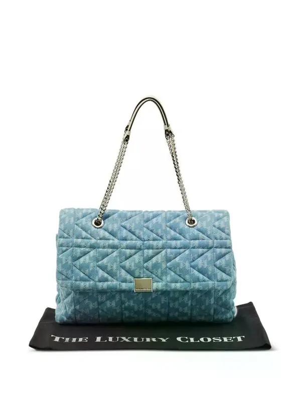 Karl Lagerfeld K/kuilted Jacquard Shoulder Bag