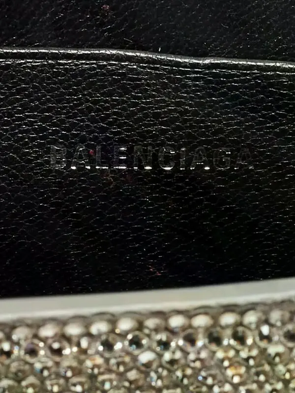 Balenciaga Hourglass Crystal Tote Bag