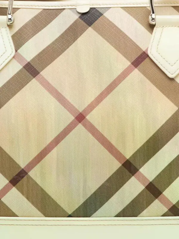 Burberry Eden Nova Check Tote Bag