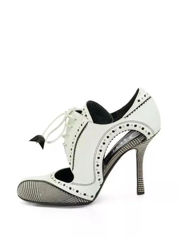 Dior Cut-out Lace-up Ankle Boots