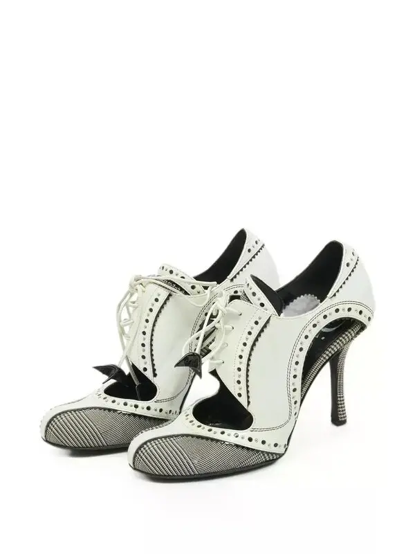 Dior Cut-out Lace-up Ankle Boots