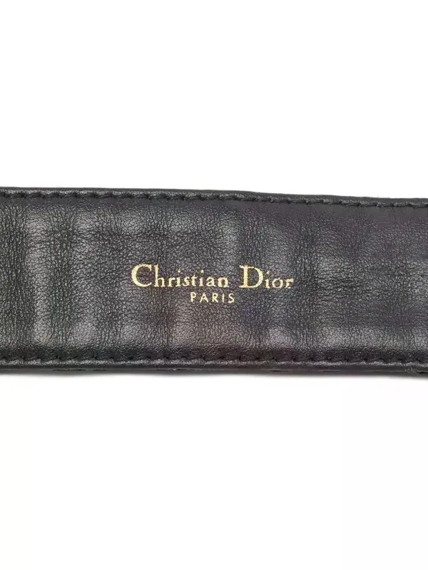 Dior 2020 30 Montaigne Oblique Canvas Belt