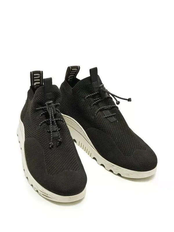 Miu Miu Knit Low-top Sneakers