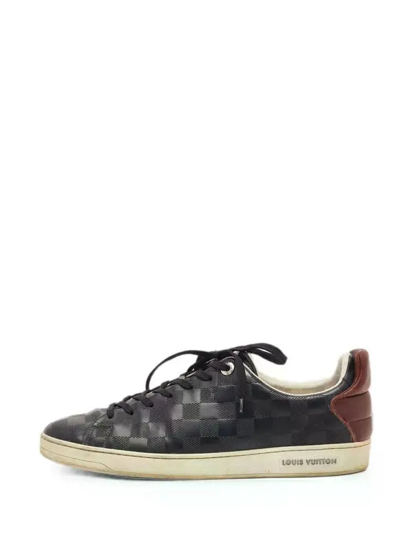 LOUIS VUITTON Frontrow Damier Ebene Sneakers