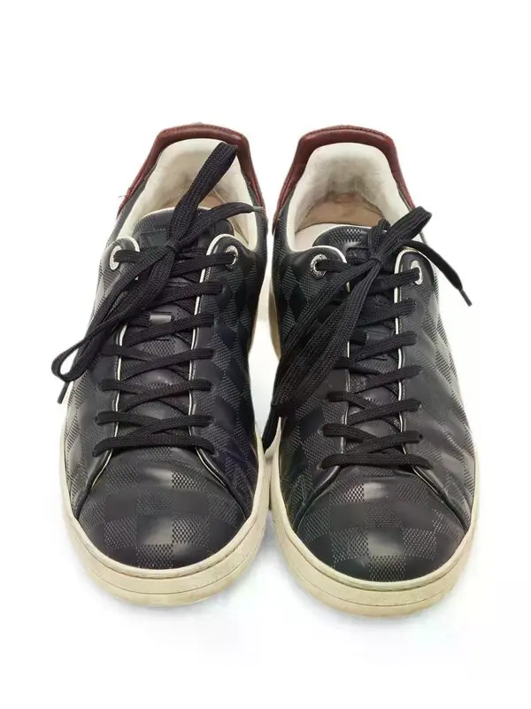 LOUIS VUITTON Frontrow Damier Ebene Sneakers
