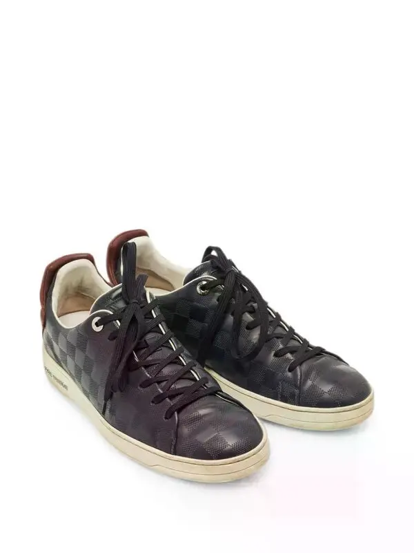 LOUIS VUITTON Frontrow Damier Ebene Sneakers