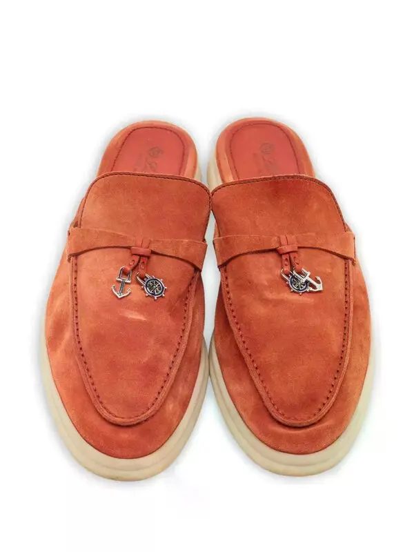 Loro Piana Babouche Charms Walk Mules