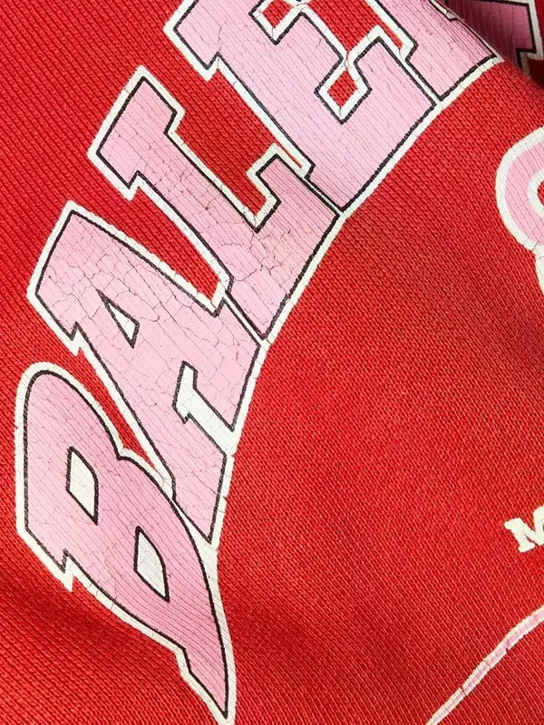 Balenciaga Logo-print Wide-fit Hoodie