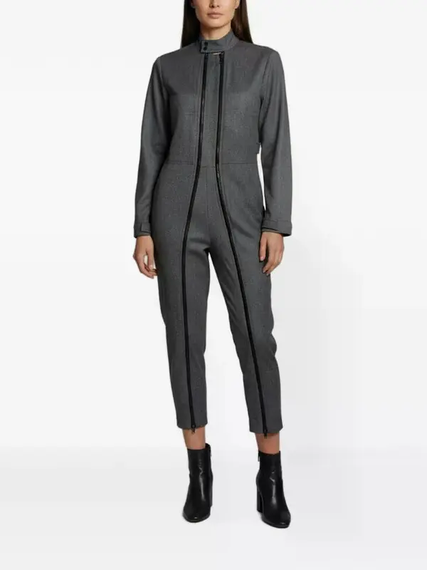 Stella McCartney Zip-up Tailored Jumpsuit - Grey