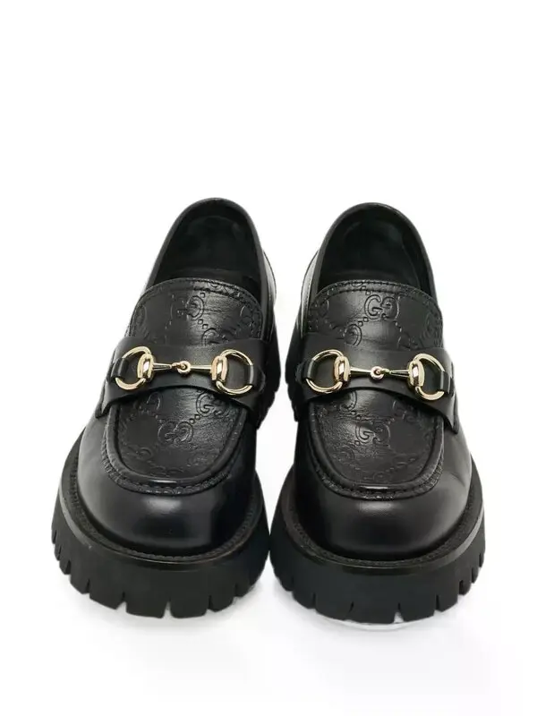 Gucci Horsebit Gg Loafers