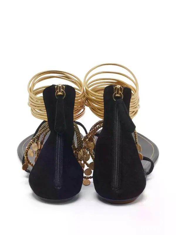 AQUAZZURA Queen Of The Desert" Sandals With Embellishments